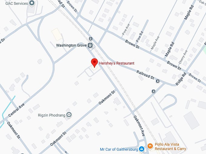 16. hershey's restaurant map