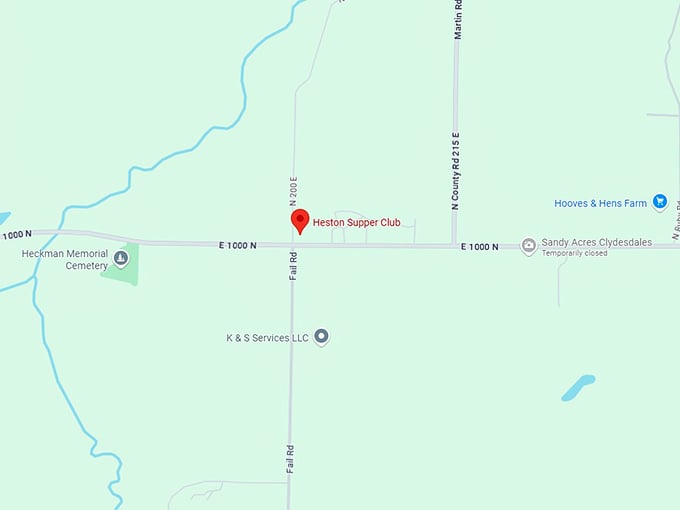 16. heston supper club map