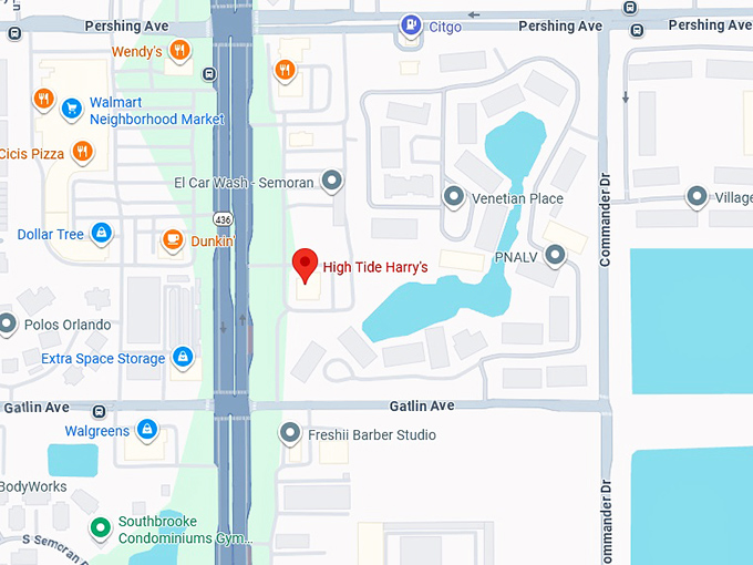 16. high tide harry's map