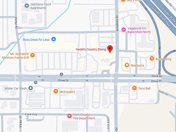 hodel's country dining map