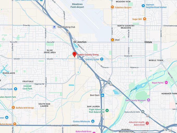16. hodel's country dining map