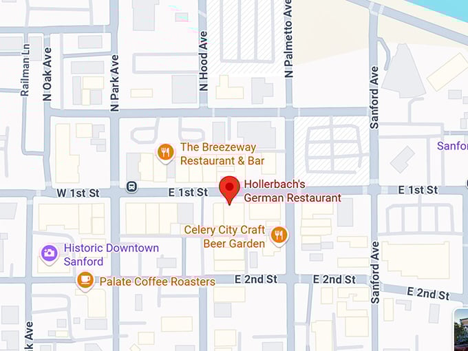 16. hollerbach's german restaurant map
