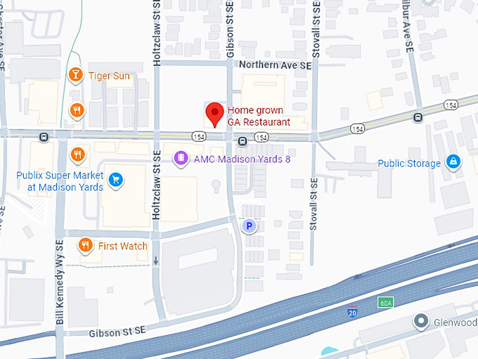 16. home grown ga restaurant map