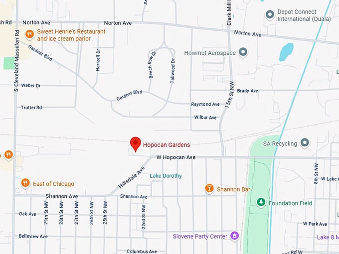 16. hopocan gardens map