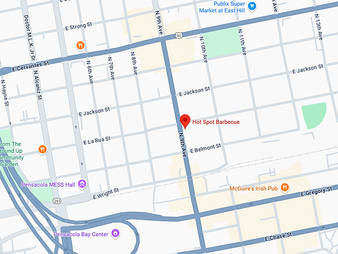 16. hot spot barbecue map