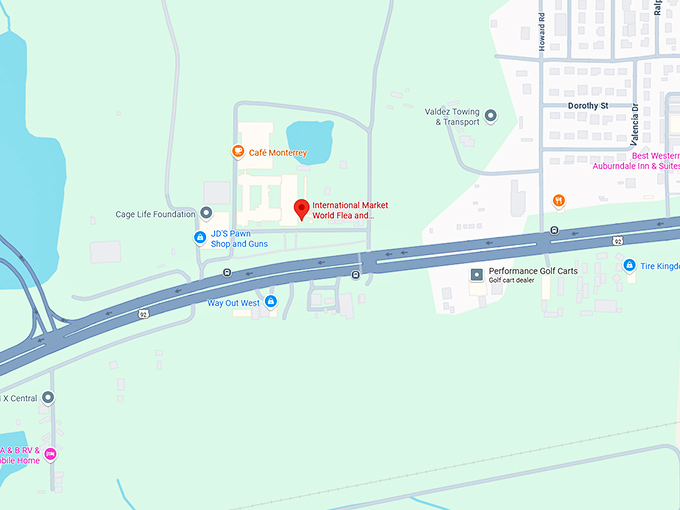 16. international market world flea and farmers market map