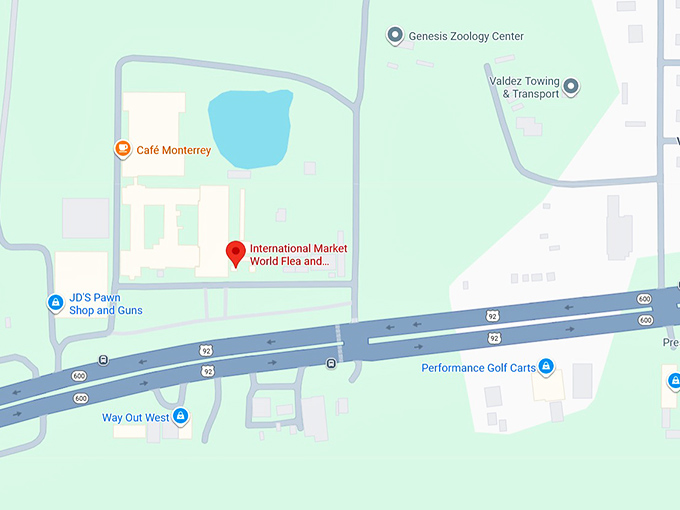 16. international market world flea and farmers market map