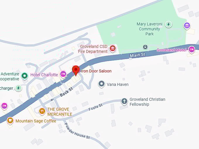 16. iron door saloon map