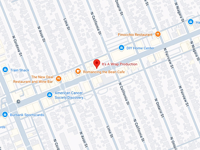 16. it's a wrap production map