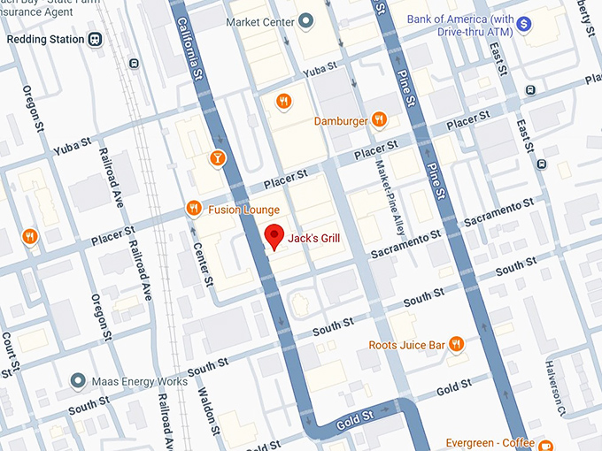 16. jack's grill map