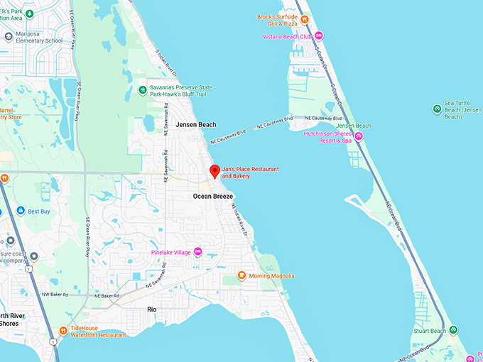 16. jan&rsquo;s place restaurant and bakery map