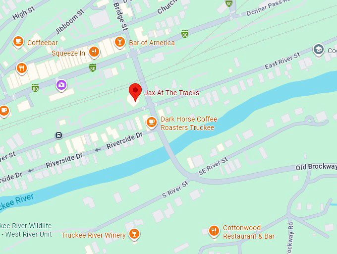 16. jax at the tracks map