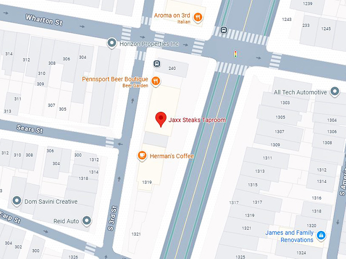 16. jaxx taproom map