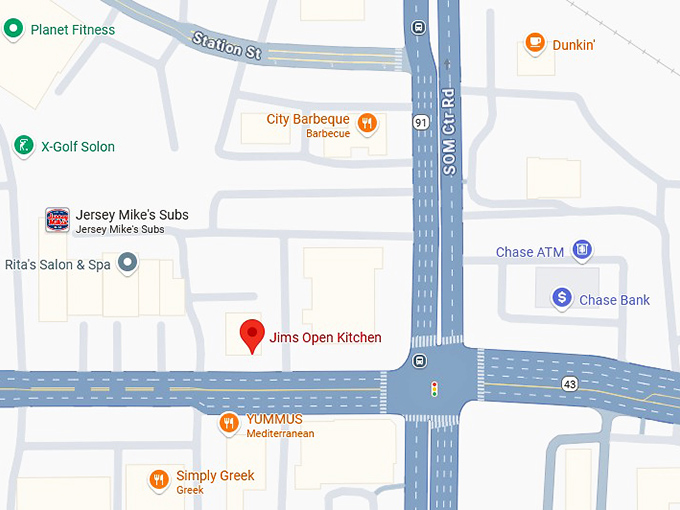 16. jims open kitchen map