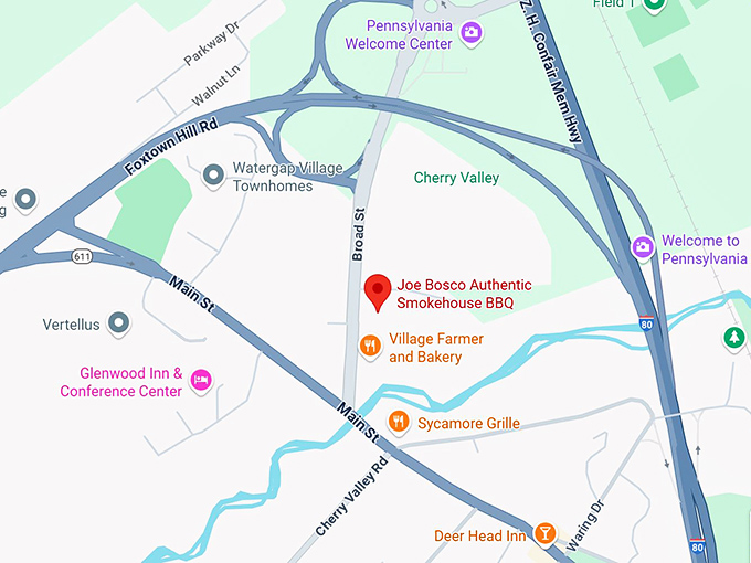 16. joe bosco authentic smokehouse bbq map