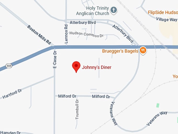 16. johnny&rsquo;s diner map