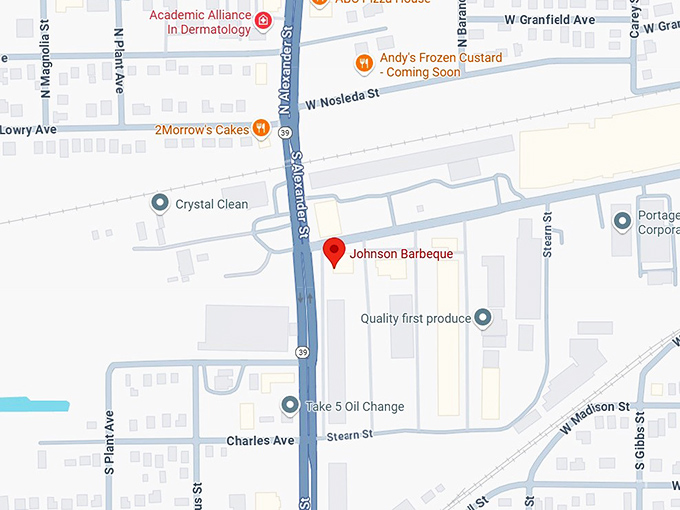 16. johnson barbeque map