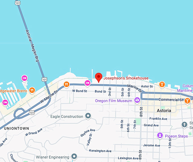 josephson's smokehouse map