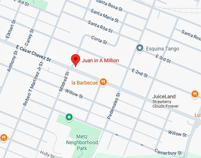 16. juan in a million map