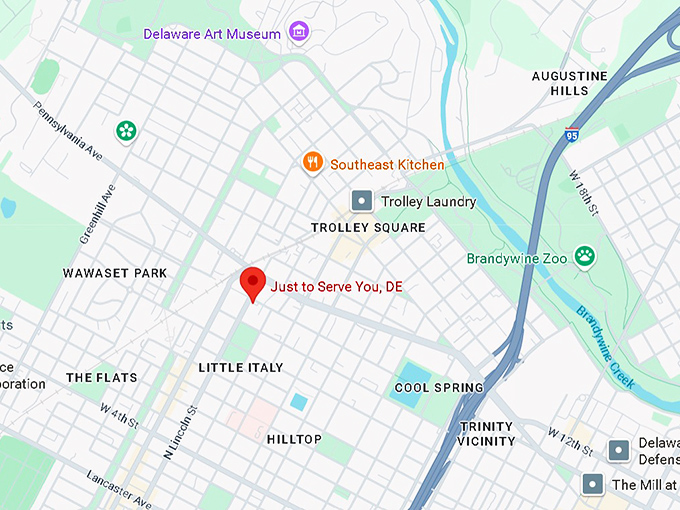 16. just to serve you, de map