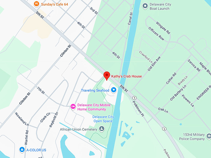 16. kathy's crab house map