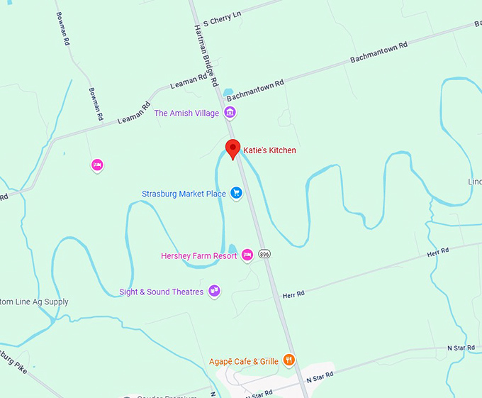 16. katie's kitchen map