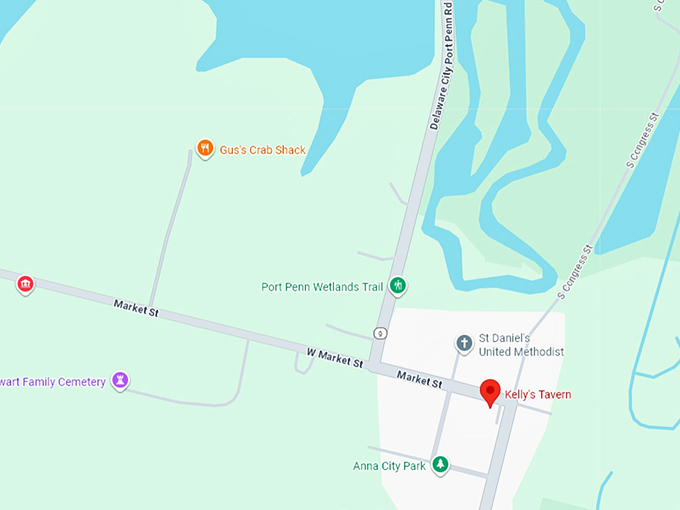 16. kelly&rsquo;s tavern map