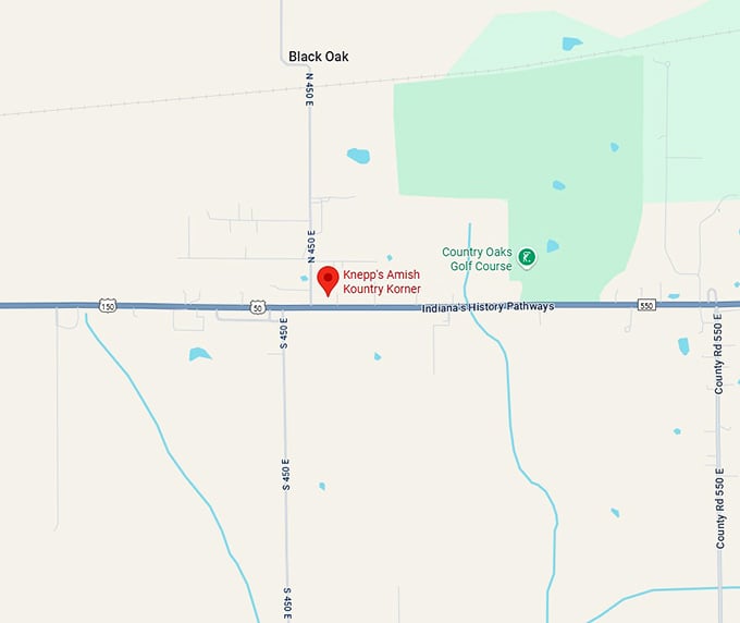 16. knepp's amish kountry korner map