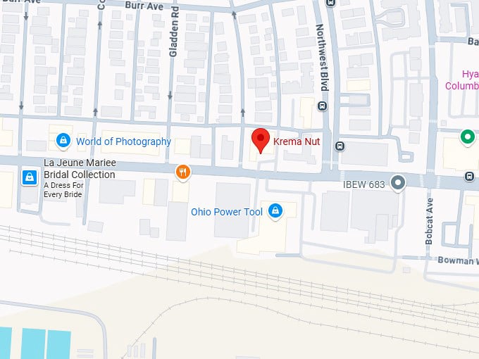 16. krema nut co map