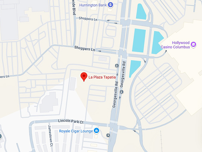 16. la plaza tapatia map