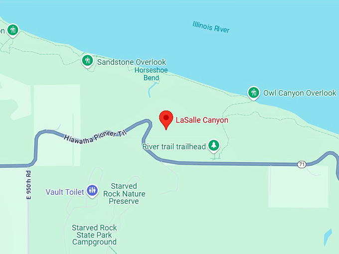 16. lasalle canyon map