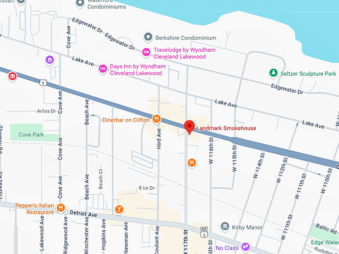 16. landmark smokehouse map