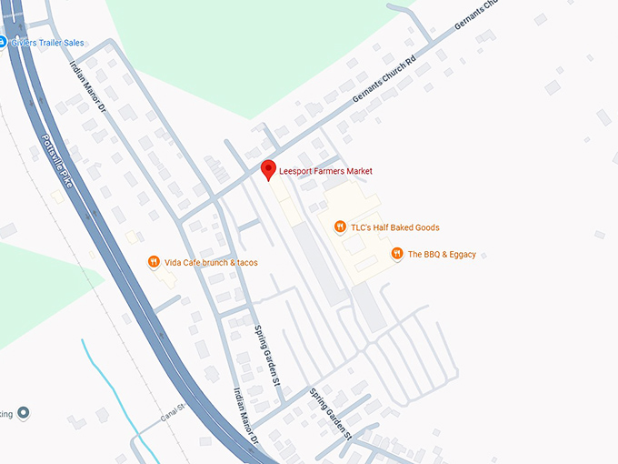 16. leesport farmers market leesport map