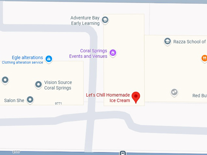 16. let&rsquo;s chill homemade ice cream map