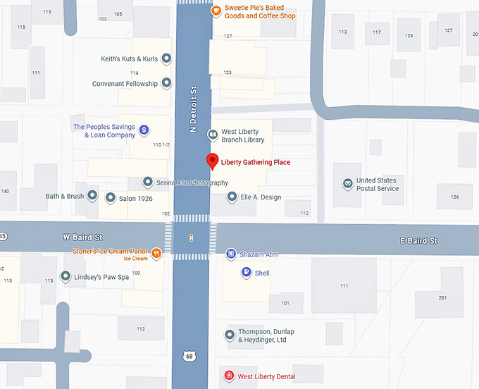 liberty gathering place map