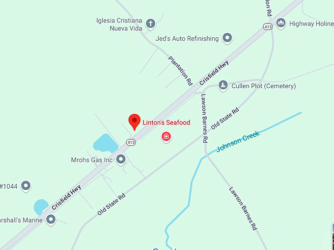 16. linton&rsquo;s seafood map