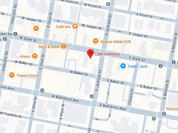 16. little anthony's map