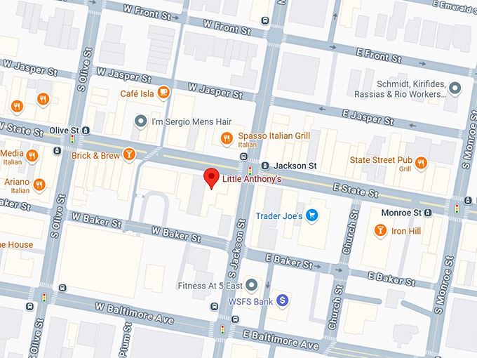 little anthony&rsquo;s map