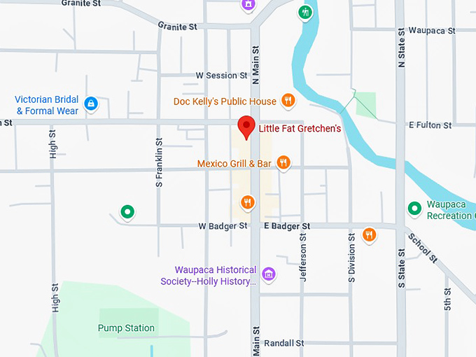 16. little fat gretchen's map