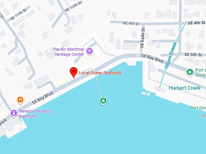 16. local ocean seafoods map