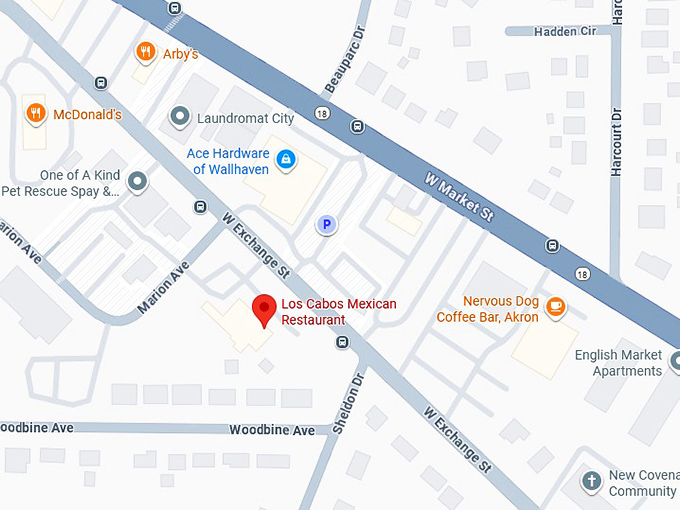 16. los cabos mexican restaurant map