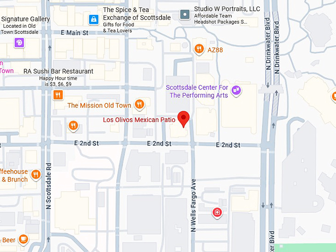 16. los olivos mexican patio map