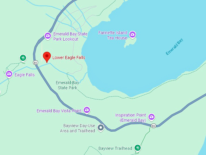 16. lower eagle falls map