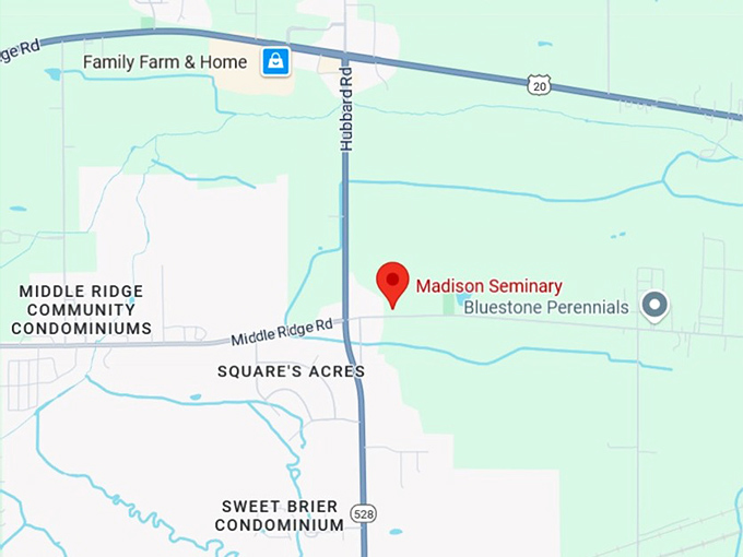 16. madison seminary map