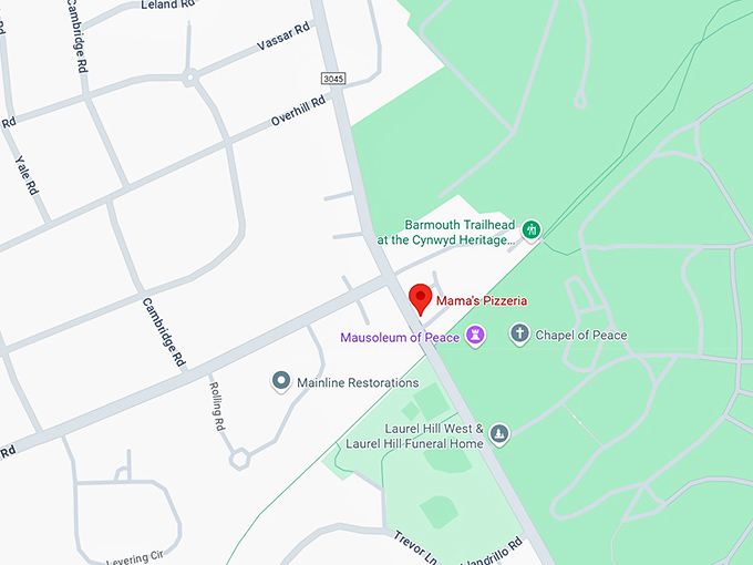 16. mama&rsquo;s pizzeria map