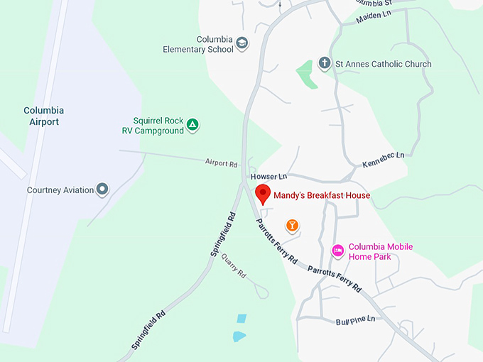 16. mandy's breakfast house map