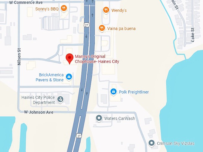 16. manny's original chophouse haines city map