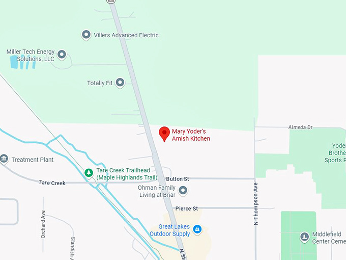 16. mary yoder's amish kitchen map