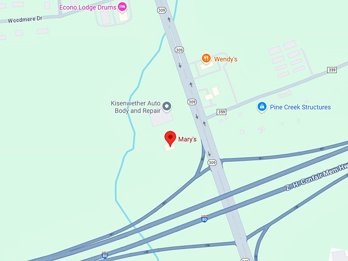 16. mary's map