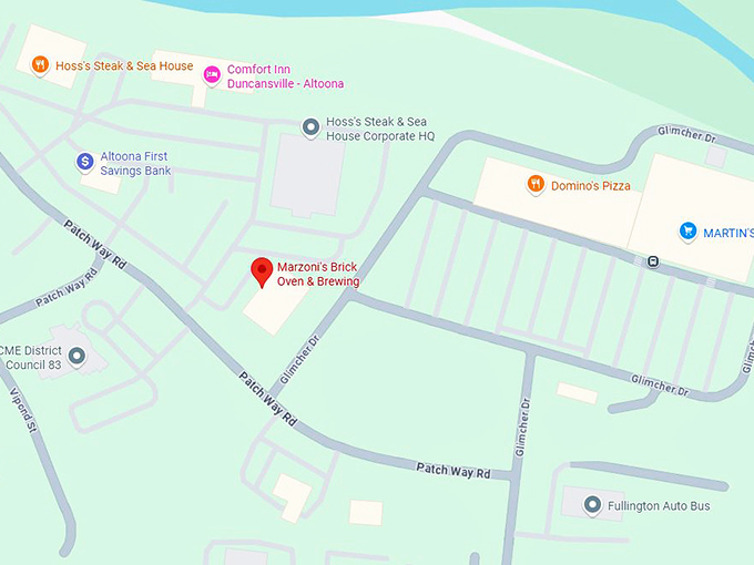 16. marzoni&rsquo;s brick oven & brewing co. map